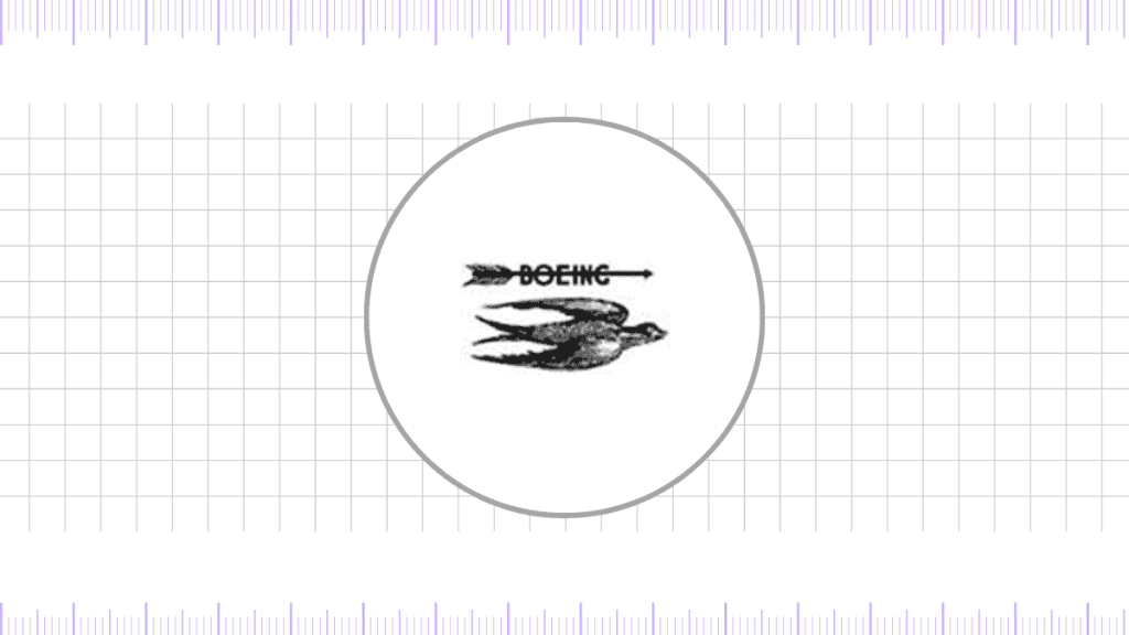 The History & Evolution The Boeing Company logo