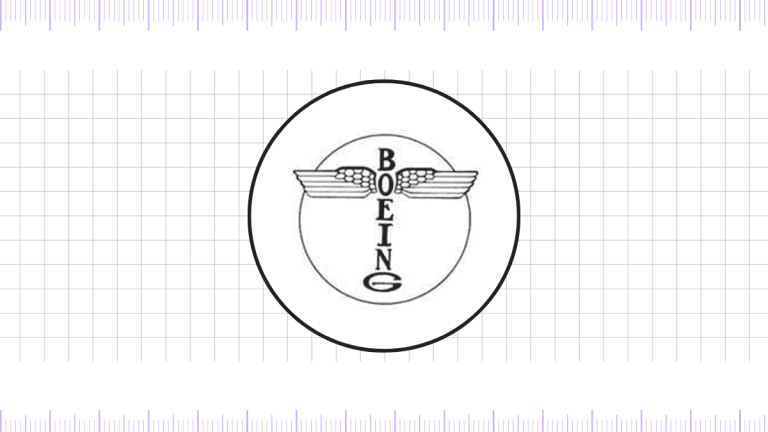 The History & Evolution The Boeing Company logo