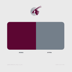 The History, Evolution & Meaning Behind Qatar Airways logo